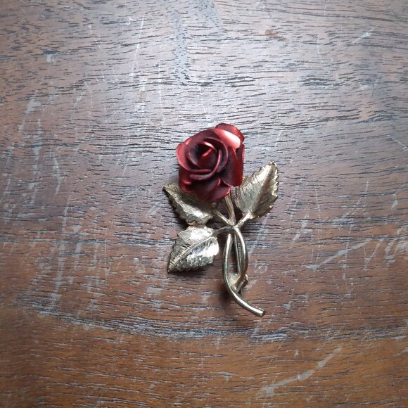Jewelry | Vintage Rose Brooch | Poshmark